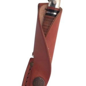 Case Leather Mini FINN Hunter with Leather Sheath - Riley's Tools