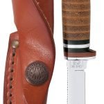Case Leather Mini FINN Hunter with Leather Sheath - Riley's Tools