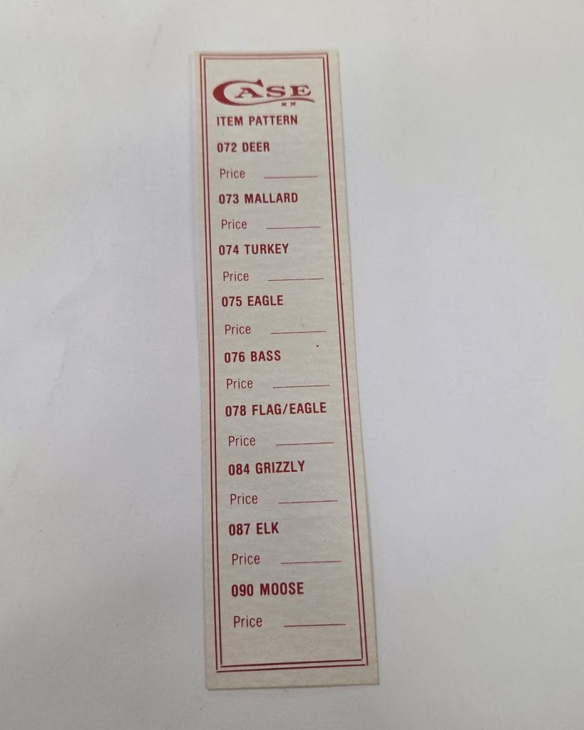 Vintage Case XX Sticker - Riley's Tools